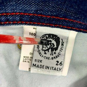 Diesel | Jeans | Diesel Service Spa Distressed Blue Italian Denim B ...